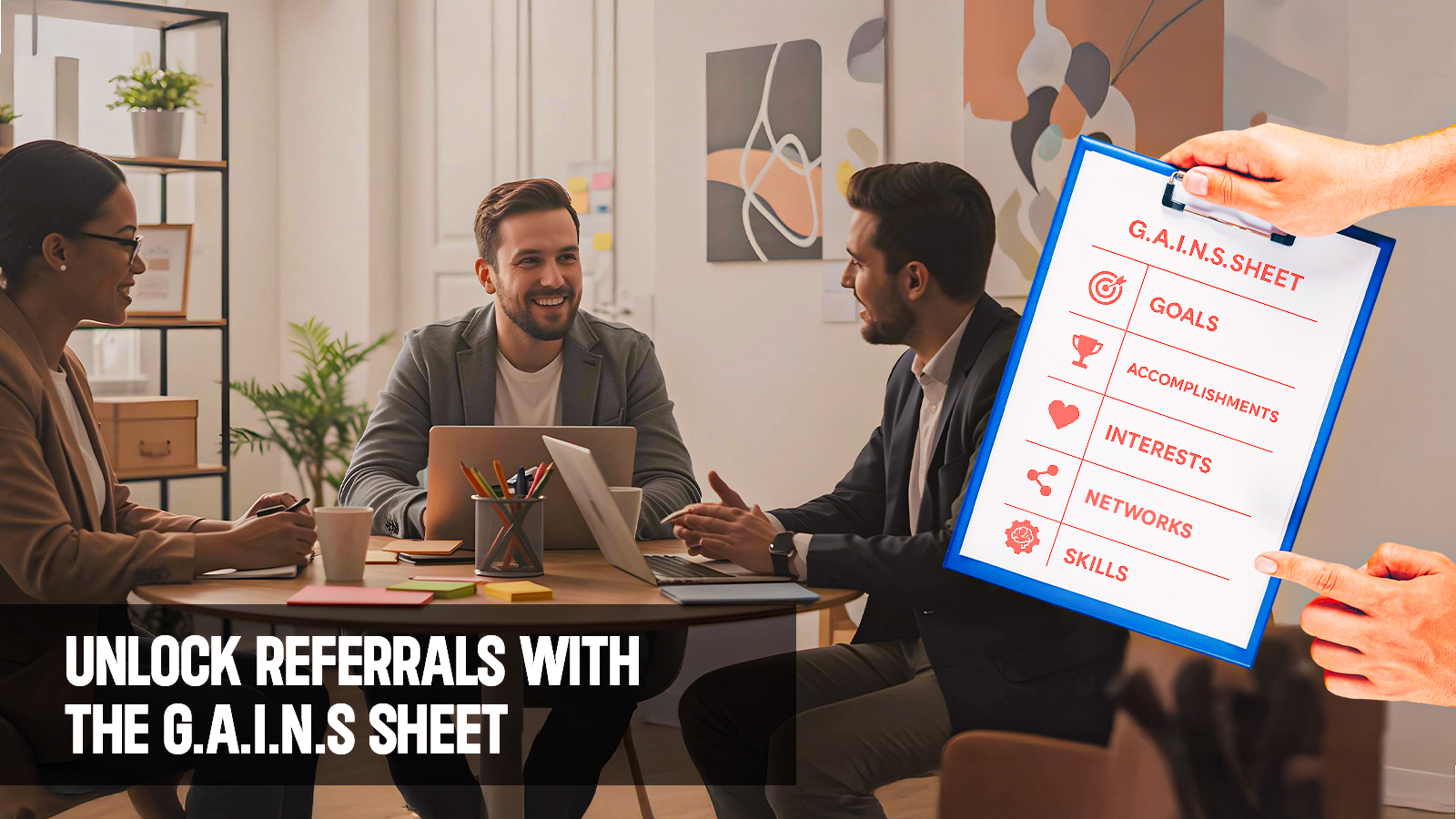 A Step-by-Step Guide to Using the G.A.I.N.S Sheet for Maximum Referrals ...